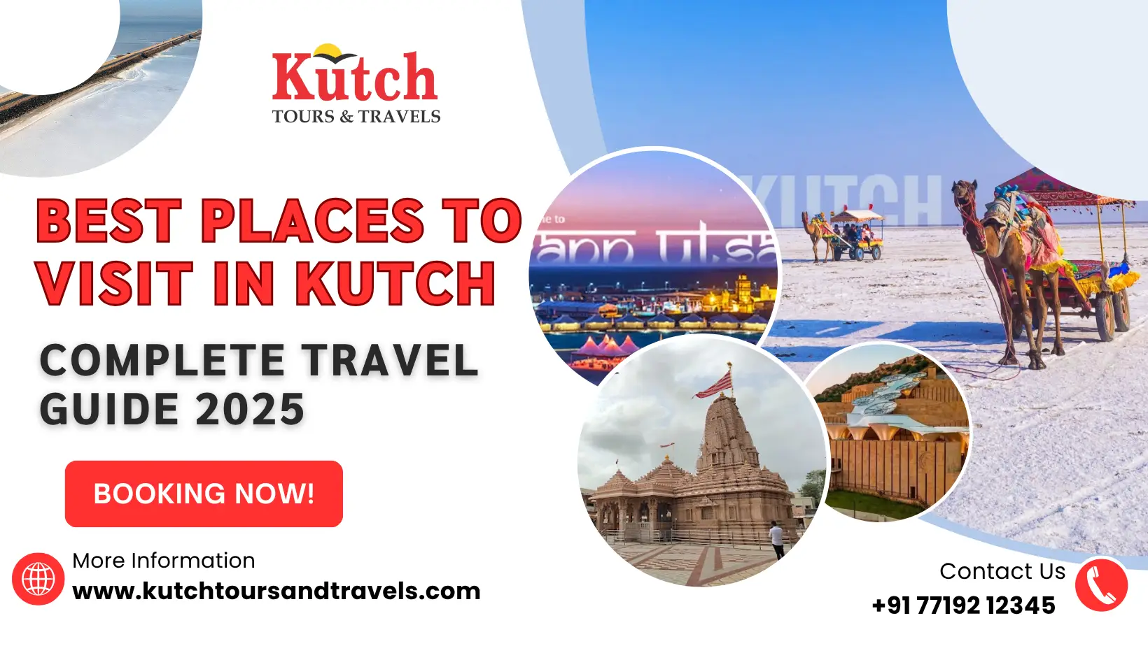 Best Places to Visit in Kutch Gujarat – Top Tourist Attractions 2025