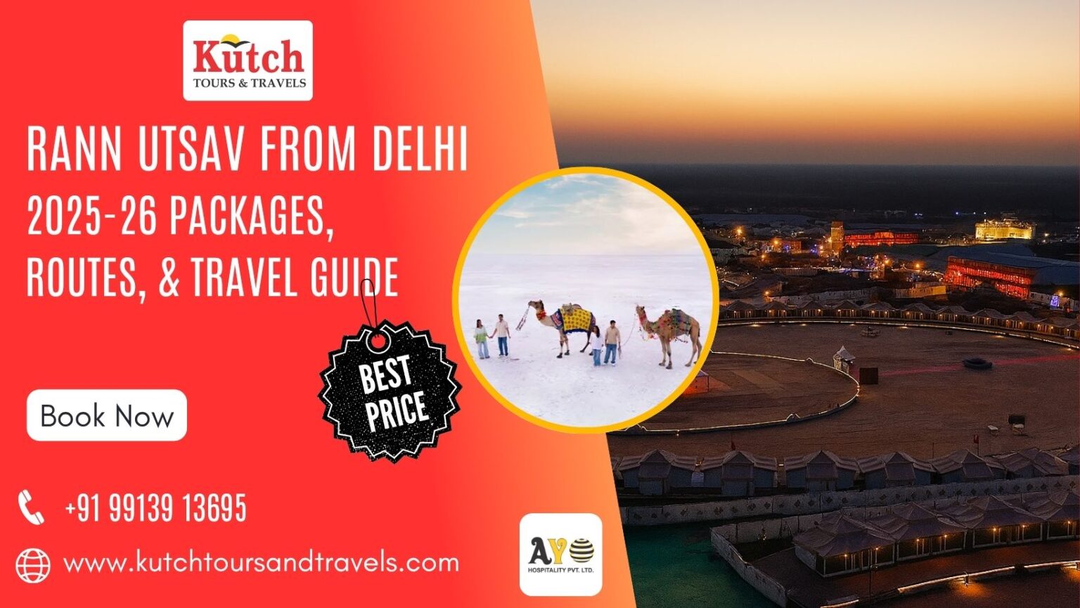 Best Rann Utsav from Delhi - 2025 Packages, Routes, Travel Guide